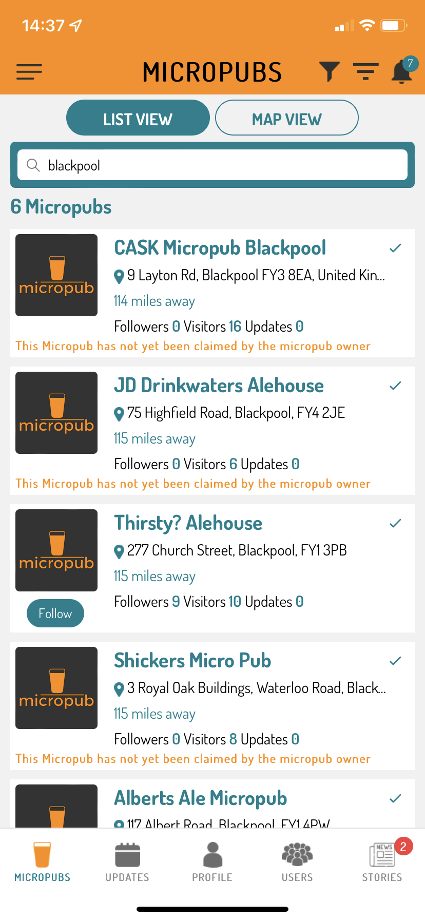 Micropub App – Micropub Adventures